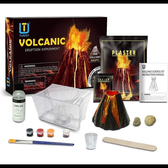 Toys | Volcano Kids Learning Science Kit New | Poshmark
